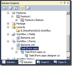 Walkthrough: Creating a simple Sequential Workflow with a custom Task Form in SharePoint 2010 ...