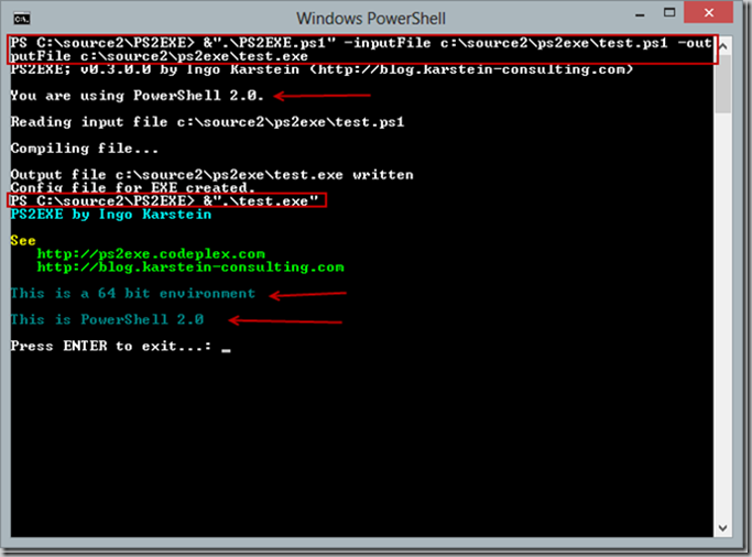 Update of PS2EXE: Version 0.3.0.0 Now Supports PowerShell 3.0 and 2.0! | Ingo Karstein's Blog ...