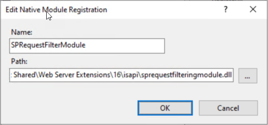 Internal Server Error on SharePoint Server 2019 O-Premises after Update – Missing IIS Module ...